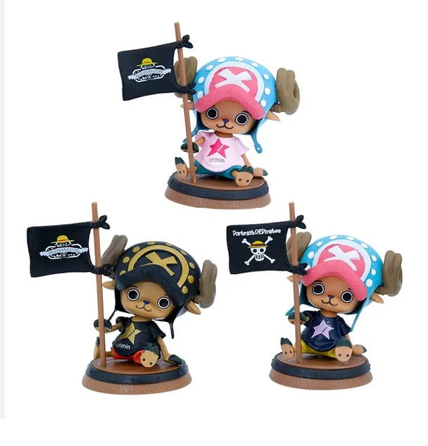 Figurina One Piece – Tony Chopper PINK Flag – Best Anime